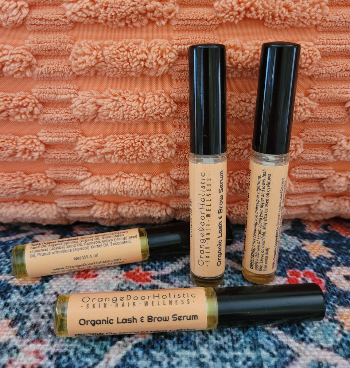 100% Organic Lash & Brow Serum – Orange Door Holistic